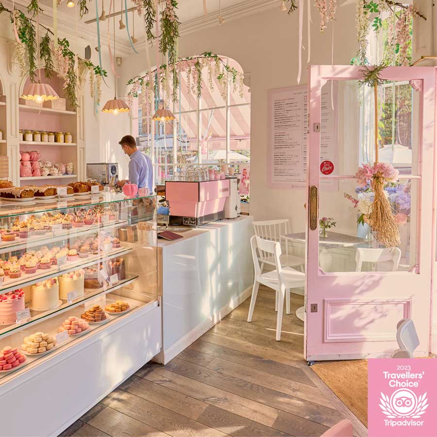 Prettiest cafés in London. Sweet & savoury menus. Best Birthday cakes ...
