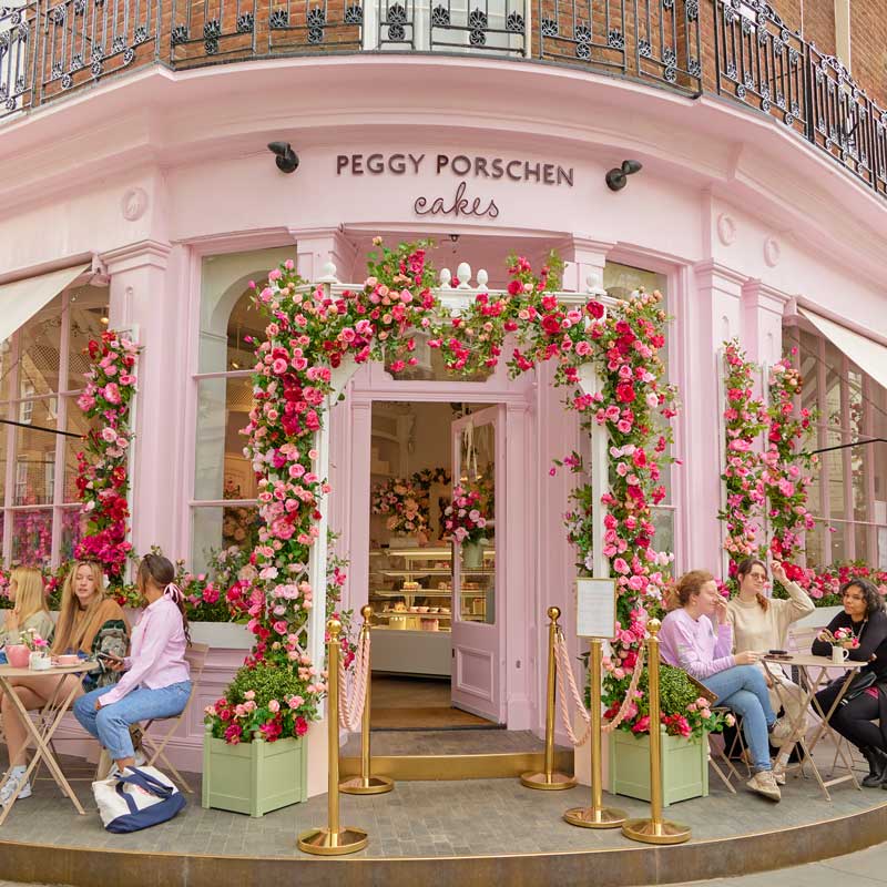 Welcome to Peggy Porschen Cakes, the prettiest bakery in the world ...