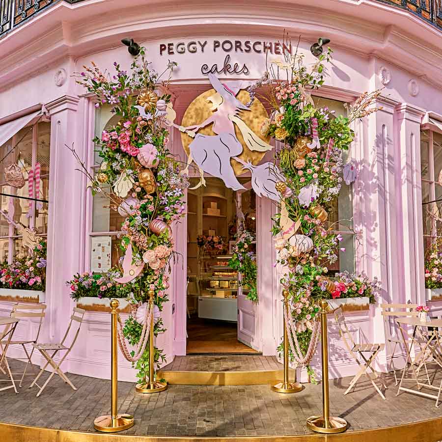 Welcome to Peggy Porschen Cakes, the prettiest bakery in the world ...
