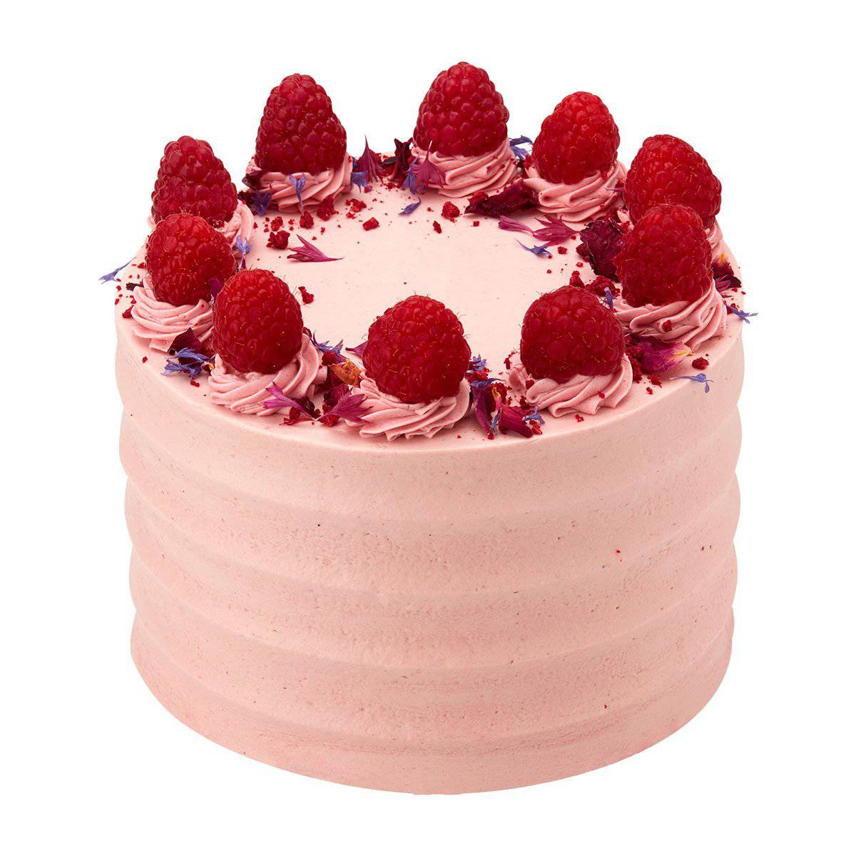 Lemon, Raspberry & Rose Cake - Peggy Porschen London– Peggy Porschen ...